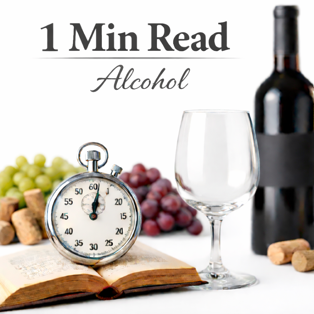 Today’s 1 Minute Read: Wine Alcohol - Unpolished Grape